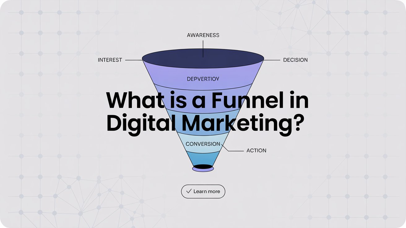 What is funnel in digital marketing? - Learn With Sudhakar